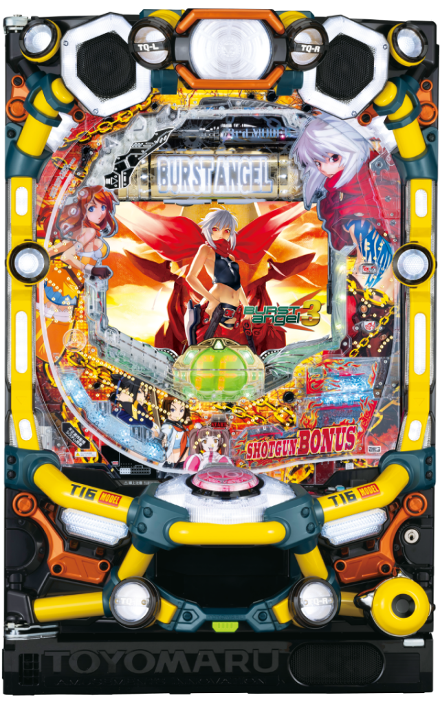 Pバーストエンジェル3 199Ver.｜スペック ボーダー リミット 信頼度 予告 評価 演出 継続率 出玉